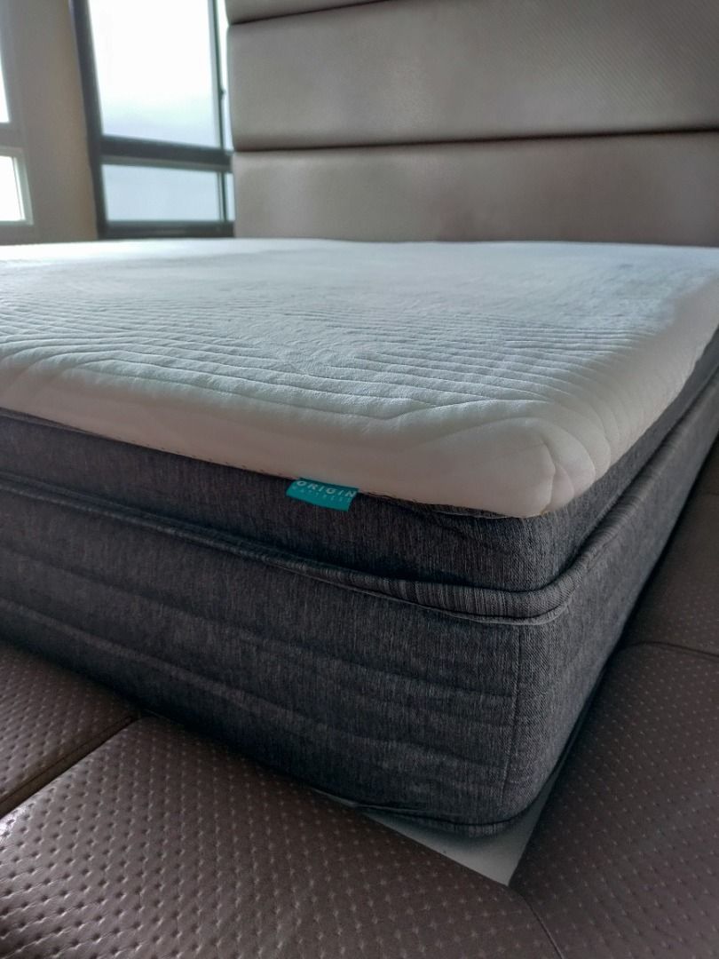 Origin King Mattress plus Topper - Without Bed Frame, Furniture & Home ...