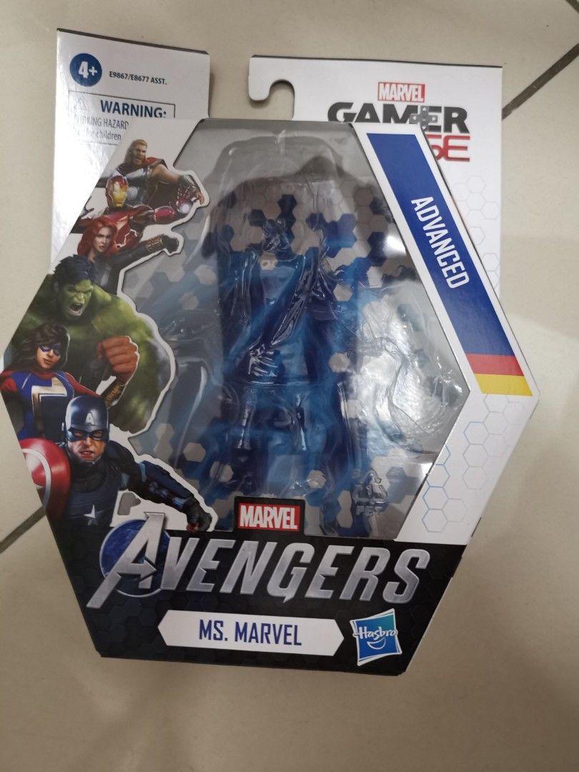 Original Hasbro Marvel Gamerverse 6-inch Ms. Marvel Action Figure Toy ...
