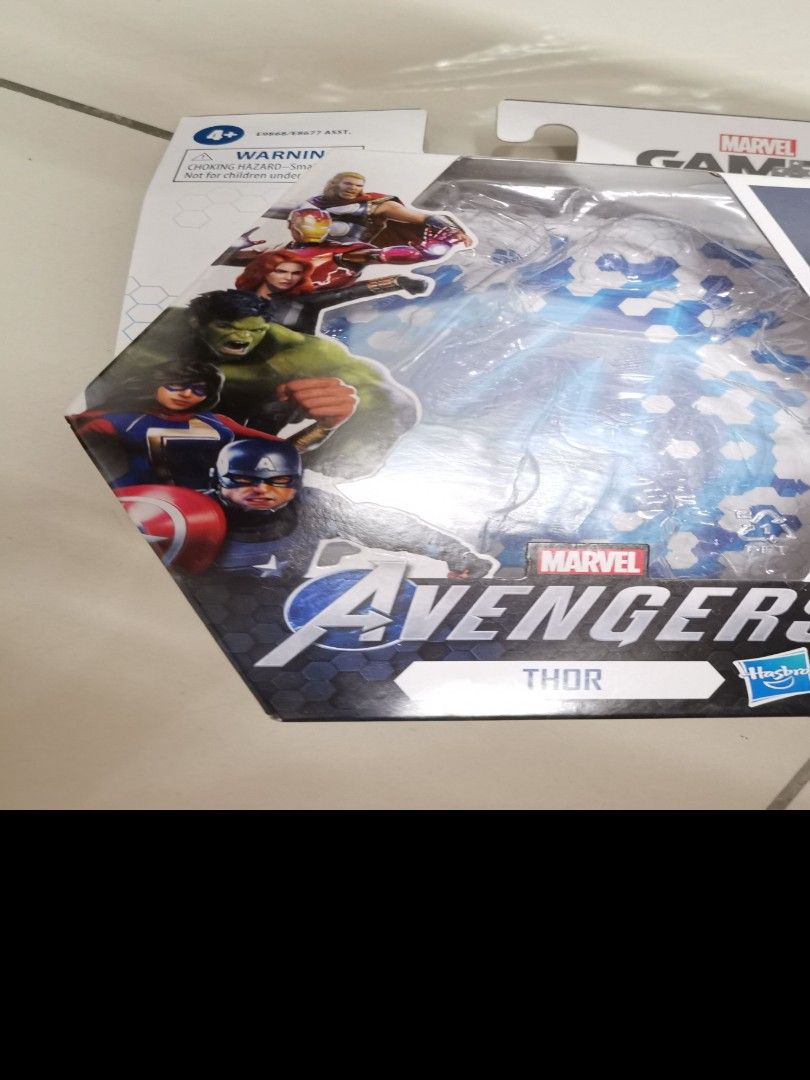 Original Hasbro Marvel Gamerverse 15 cm Thor Action Figure, Iconic ...