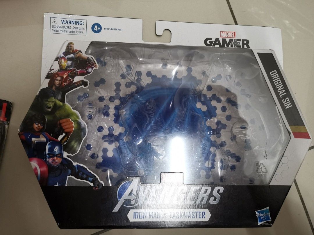 Original Hasbro Marvel Gamerverse 6-inch Collectible Iron Man vs ...