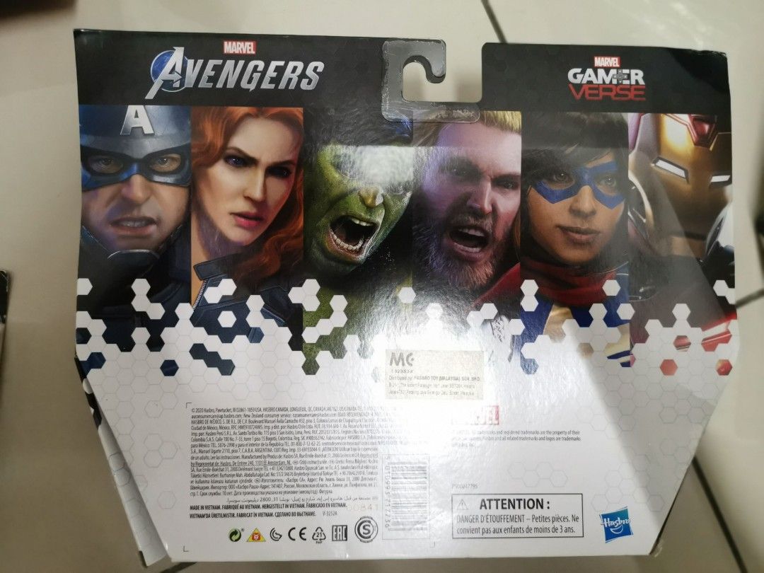 Original Hasbro Marvel Gamerverse 6-inch Collectible Iron Man vs ...