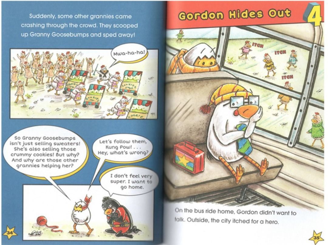 Original Kung Pow Chicken (5 Books) Original, Hobbies & Toys, Books ...