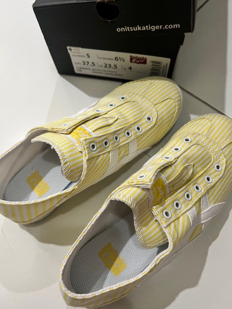 Original Onitsuka Tiger (yellow stripes), Women's Fashion, Footwear ...
