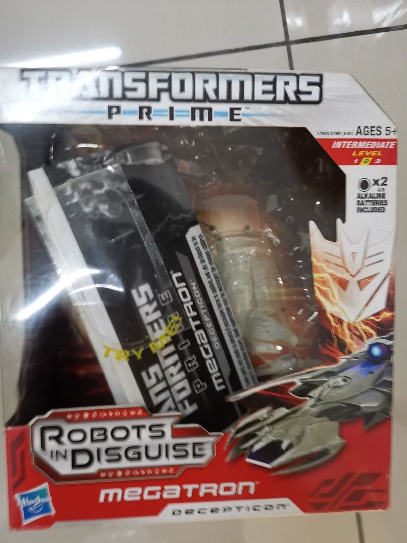 Original Transformers Prime: Megatron Robots in Disguise (RiD) Voyager ...