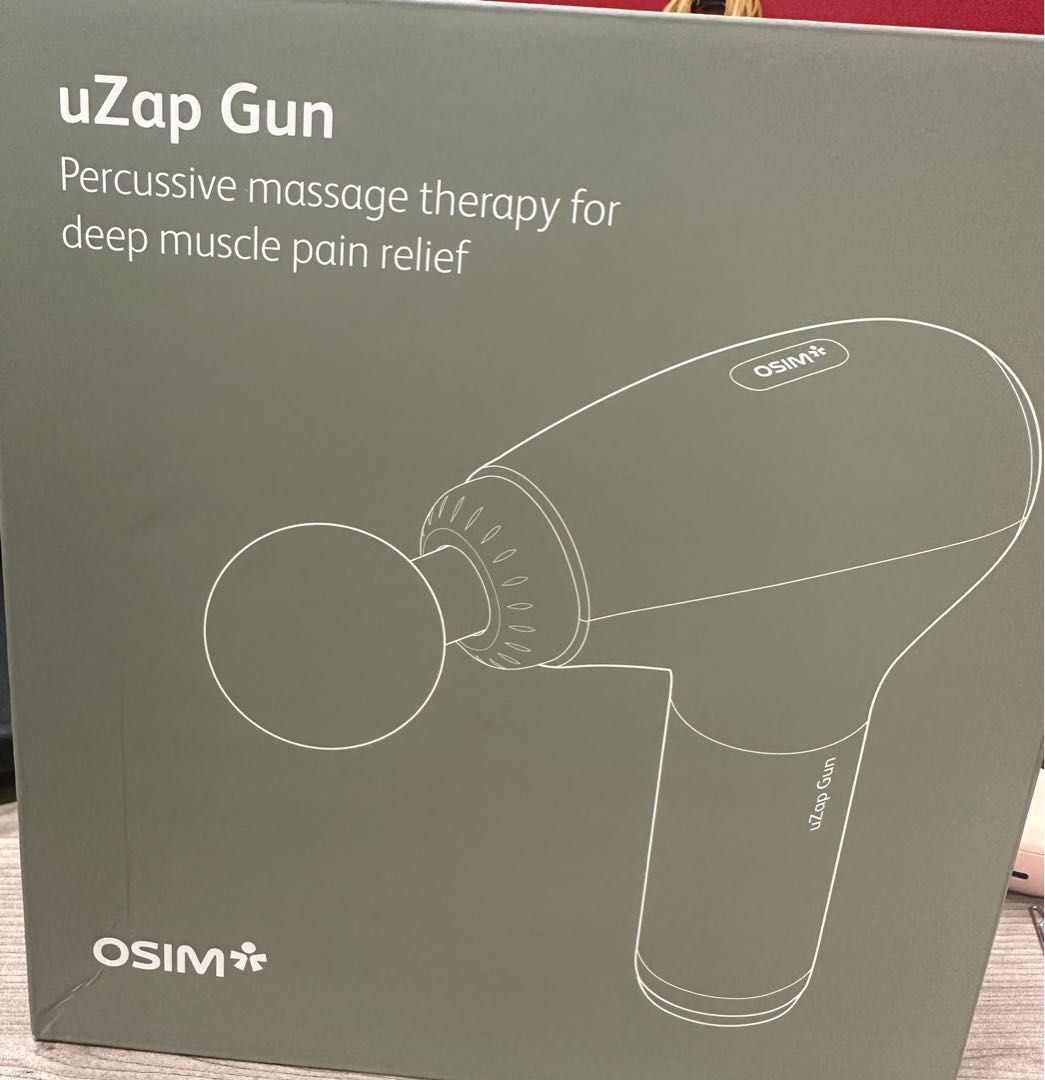 Osim uzap gun 按摩, 健康及營養食用品, 按摩紓緩用品 - Carousell
