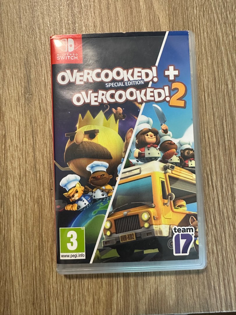 Overcooked + Overcooked 2, Video Gaming, Video Games, Nintendo on Carousell