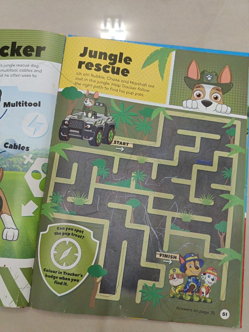 Paw patrol activity storybook, Hobbies & Toys, Books & Magazines ...