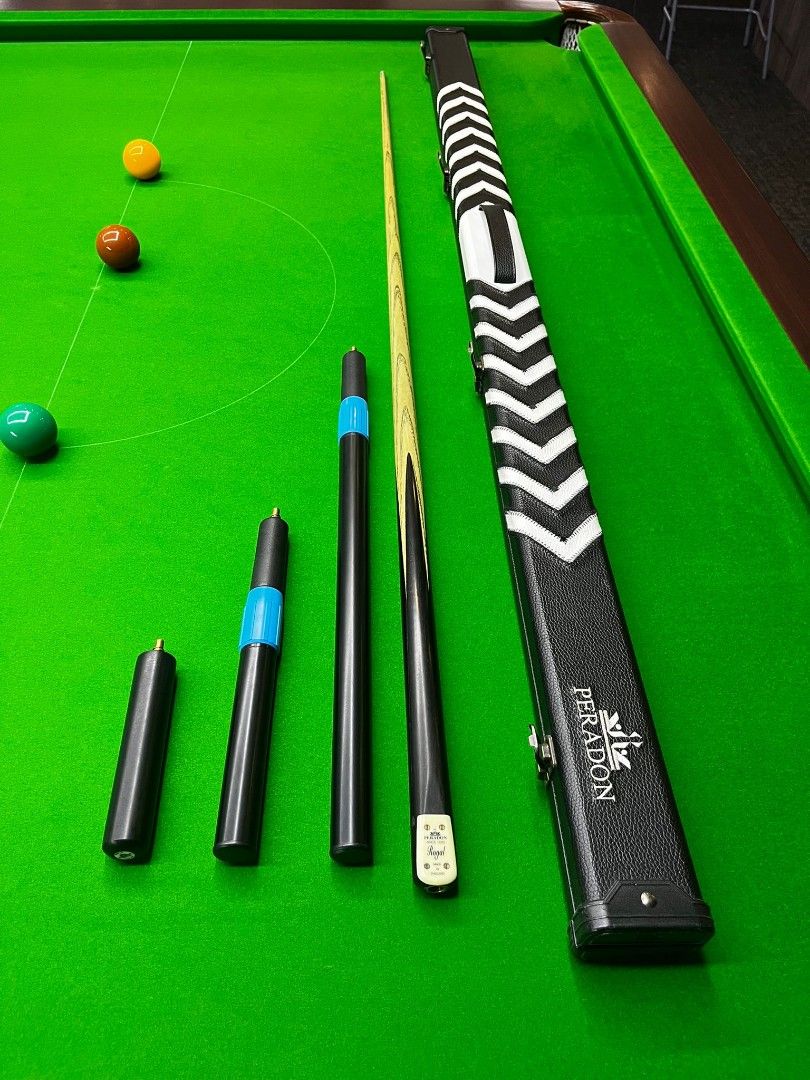PERADON Royal snooker cue full set with case & extention, Sports ...