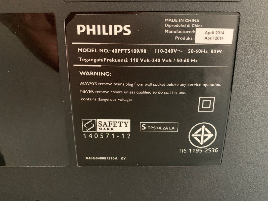 Philips 35 inch smart TV, TV & Home Appliances, TV & Entertainment, TV ...