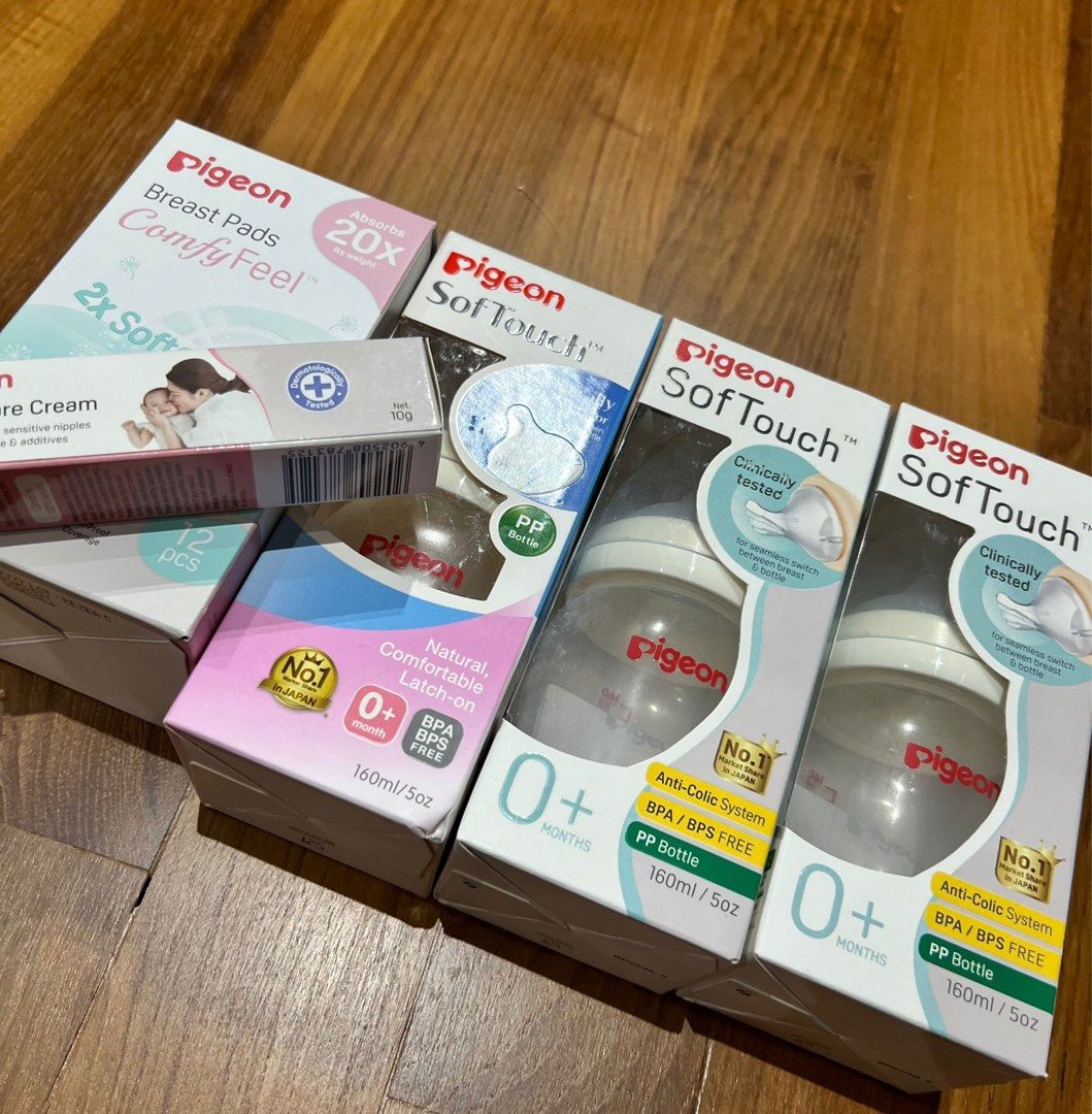 Pigeon Softouch bottles, Babies & Kids, Nursing & Feeding ...
