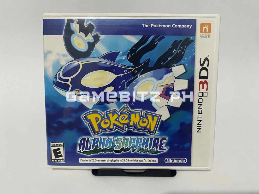 Pokemon Alpha Sapphire 3DS 2DS Nintendo Game (USA), Video Gaming, Video ...
