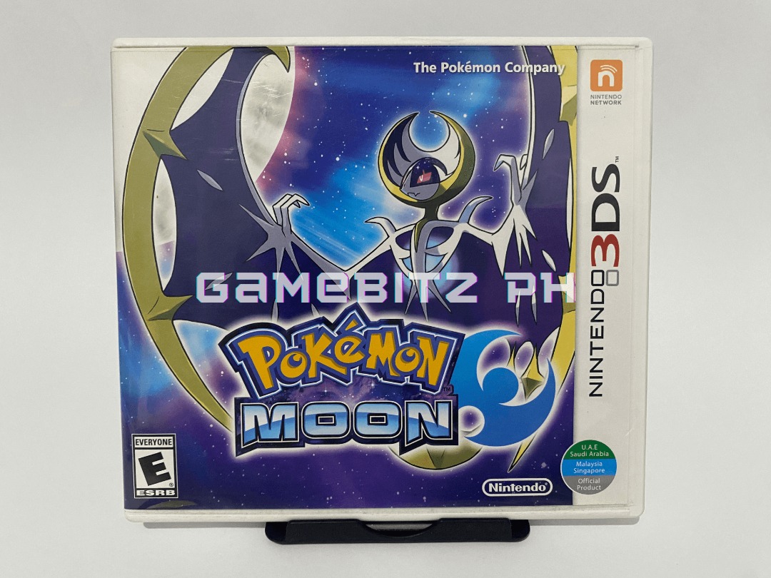 Pokemon Moon 3DS 2DS Nintendo Game (USA/MDE), Video Gaming, Video Games ...