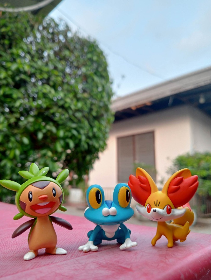 Pokemon Tomy Moncolle Kalos Starters, Hobbies & Toys, Toys & Games on ...
