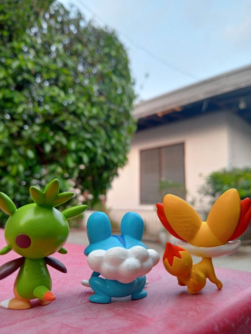 Pokemon Tomy Moncolle Kalos Starters, Hobbies & Toys, Toys & Games on ...