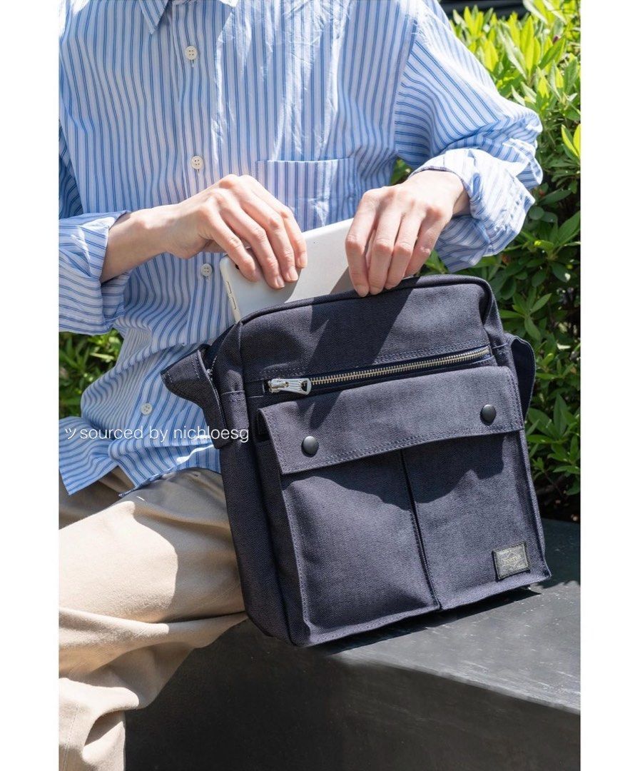 PORTER SMOKY SHOULDER BAG, Men's Fashion, Bags, Sling Bags on Carousell