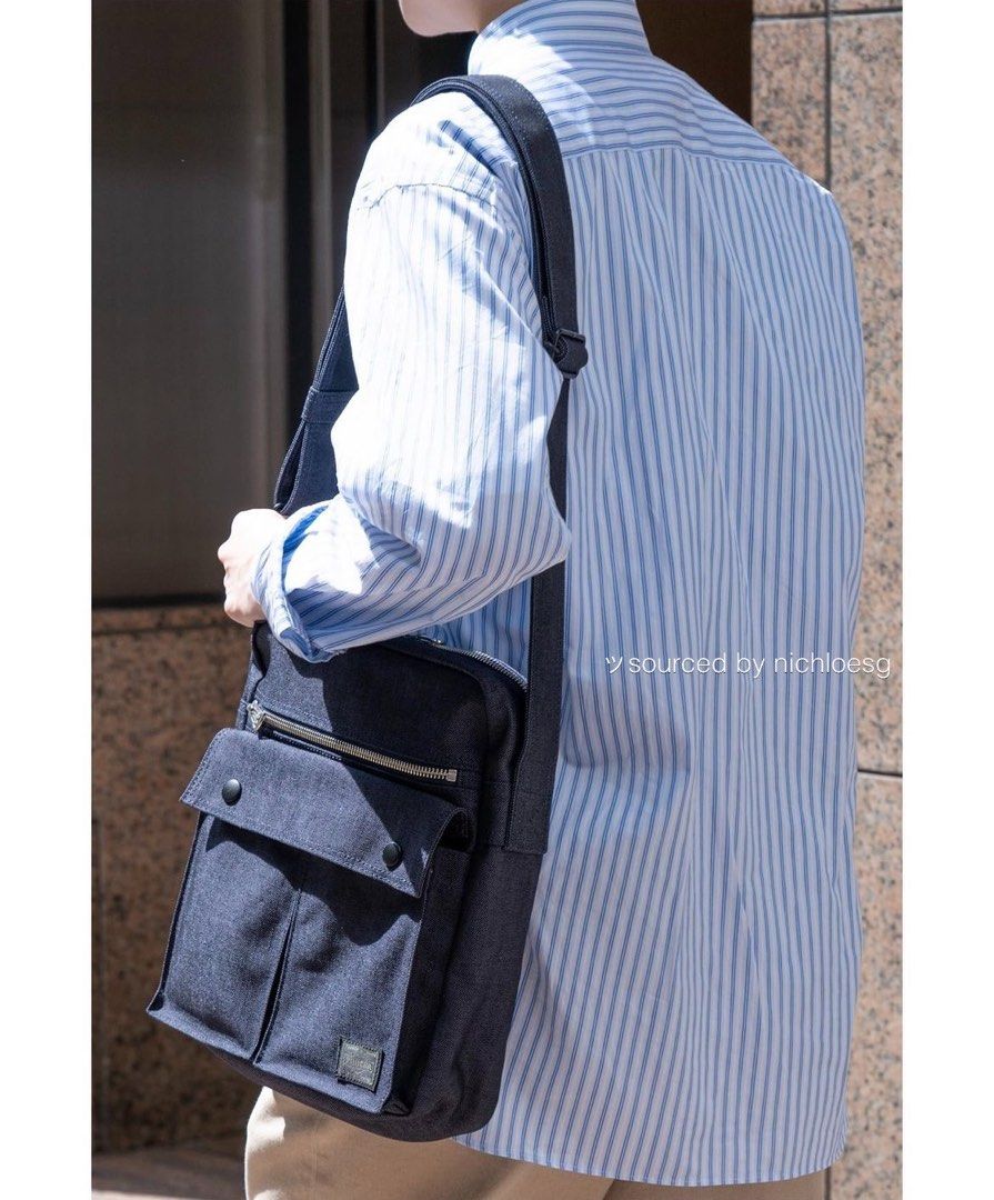 PORTER SMOKY SHOULDER BAG, Men's Fashion, Bags, Sling Bags on Carousell