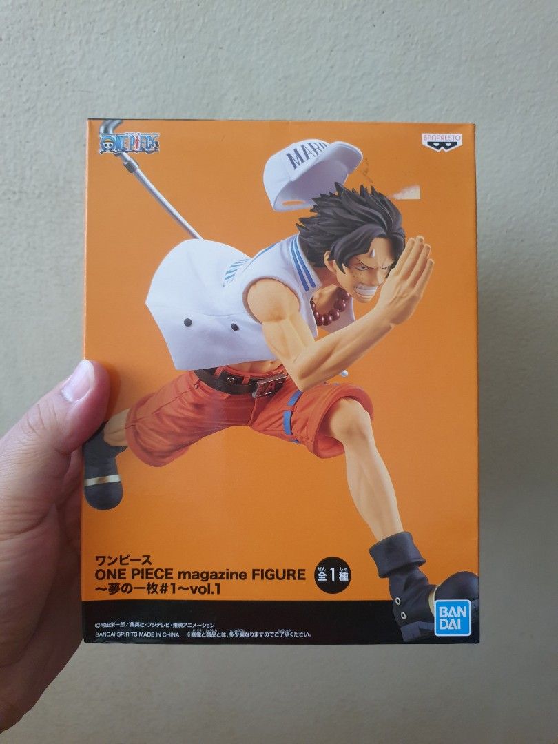 Portgas D Ace ASL magazine figure volume 1 on Carousell