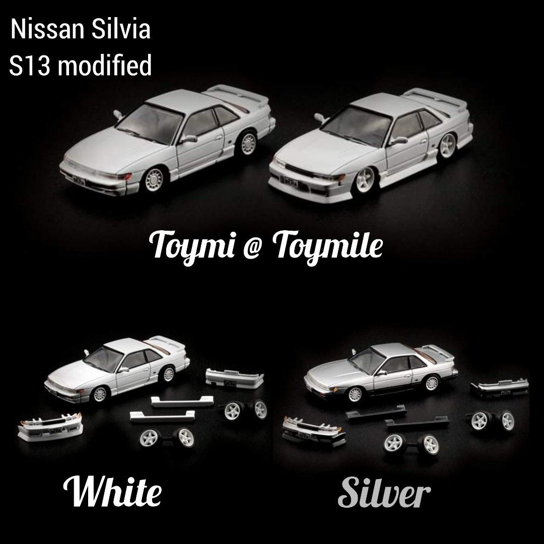 Preorders 1/64 BMC Nissan Silvia S13 modified, Hobbies & Toys, Toys ...
