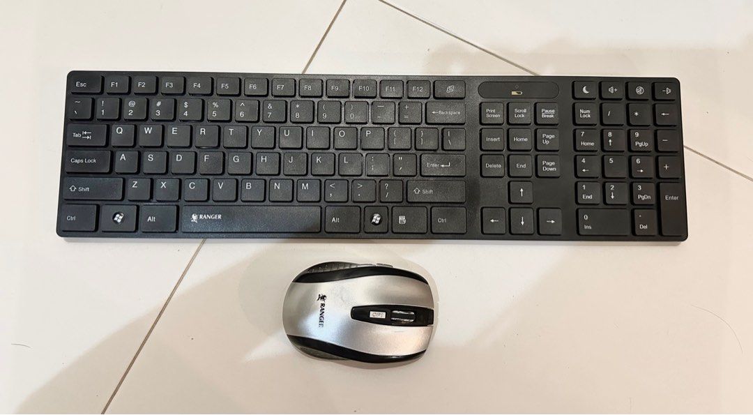 Ranger wireless keyboard and mouse, Computers & Tech, Parts ...