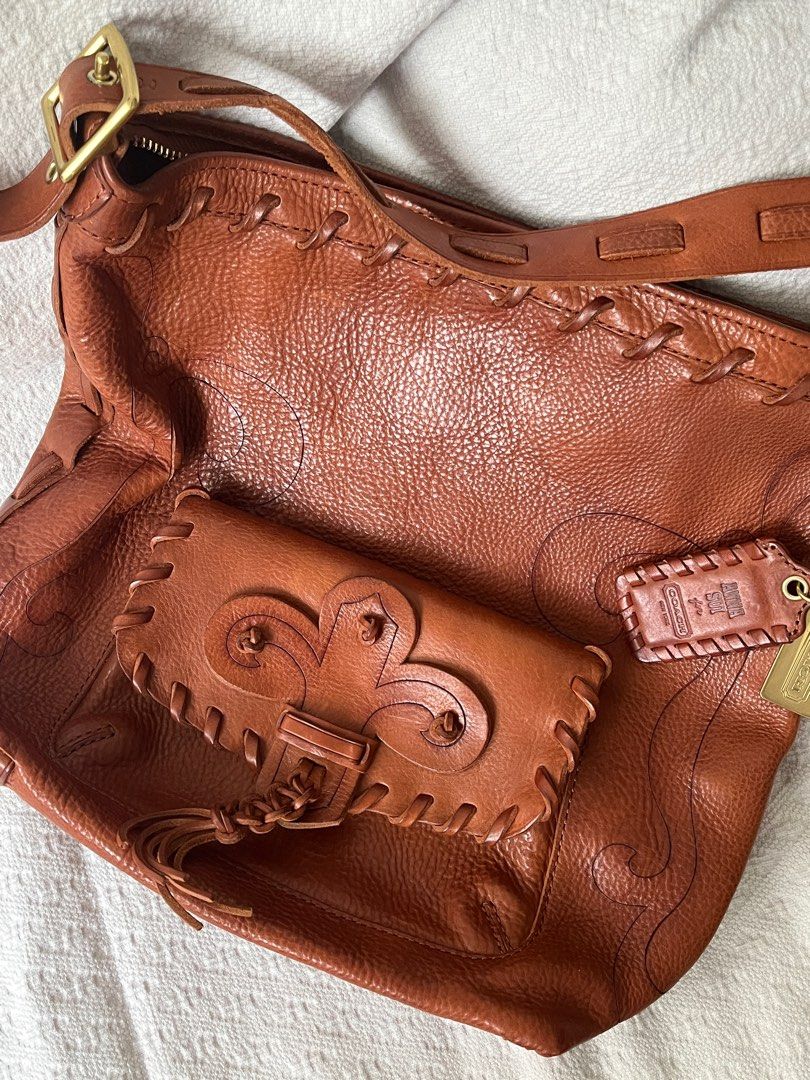 RARE Coach x Anna Sui Bucket Bag, Luxury, Bags & Wallets on Carousell