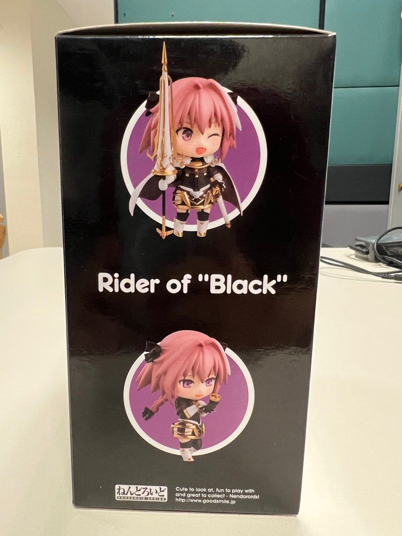 Rare Nendoroid 884 Astolfo Rider of Black Fate Apocrypha Grand Order ...