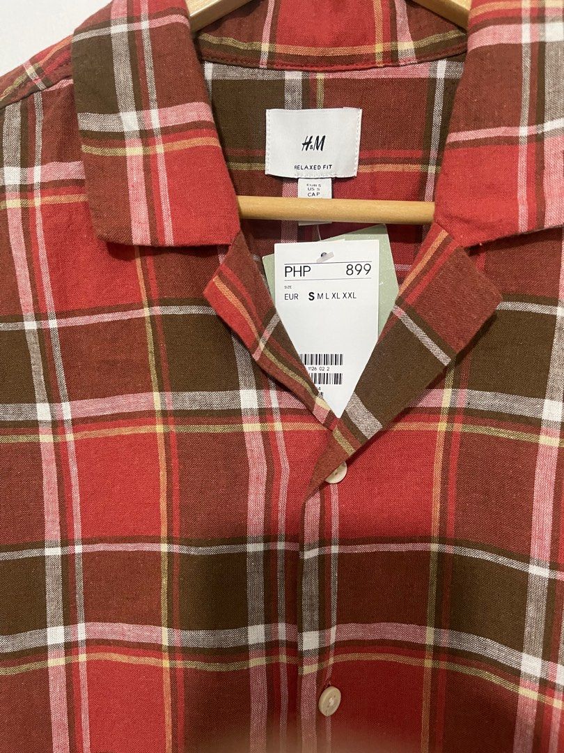 Red Checkered Polo on Carousell