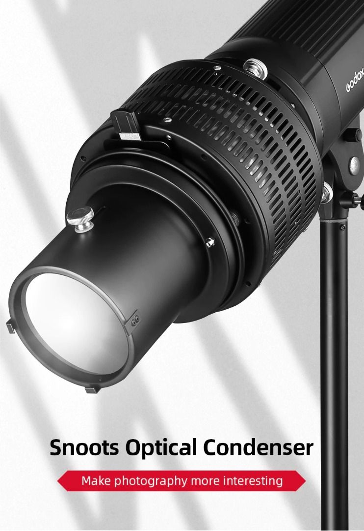 Refutuna Gobo Mod Focalize Conical Snoot Photo Optical Condenser with ...