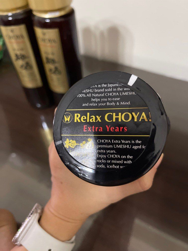 Relax Choya extra years 700ml, Food & Drinks, Alcoholic Beverages on ...