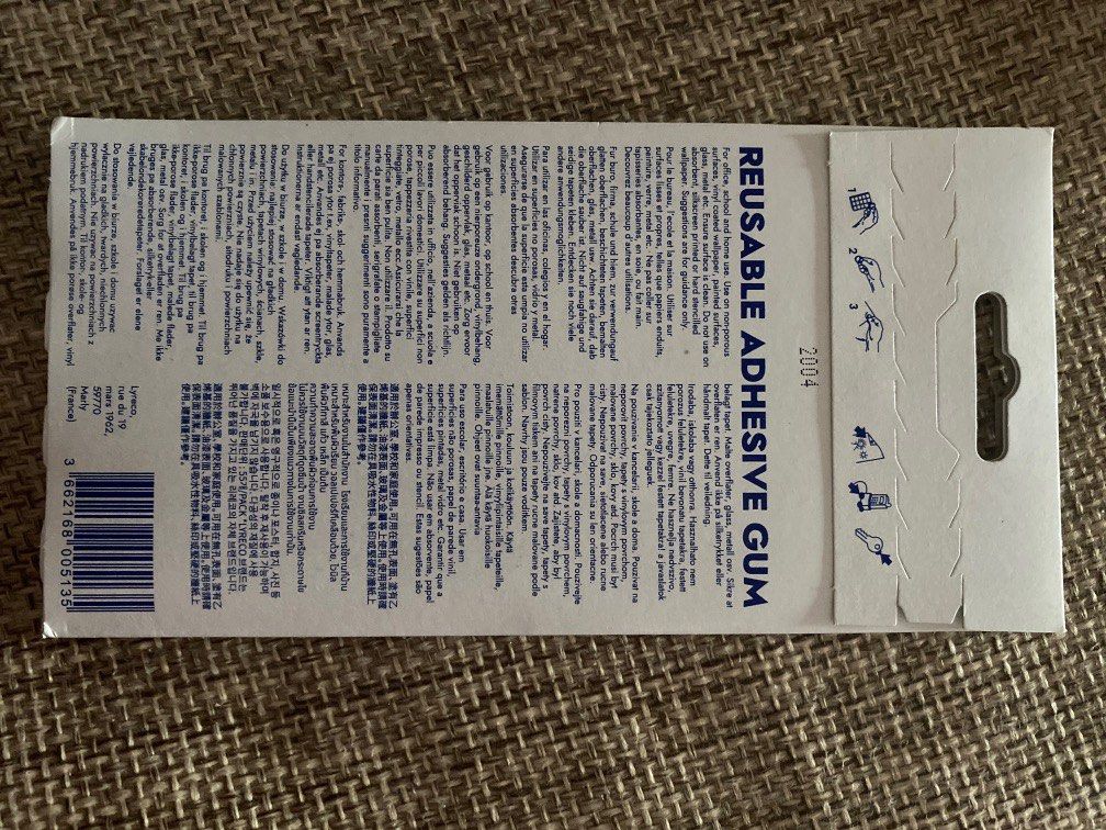 Reusable Adhesive Gum, Everything Else on Carousell