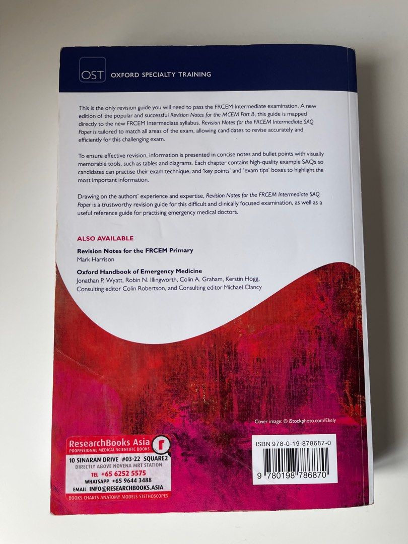 Revision notes for the FRCEM Intermediate SAQ paper, Hobbies & Toys ...