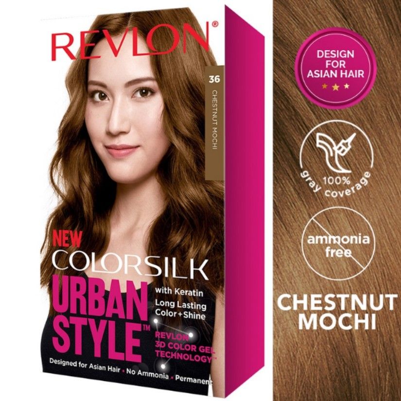 Revlon Colorsilk Urban Style Hair Color Chestnut Mochi on Carousell
