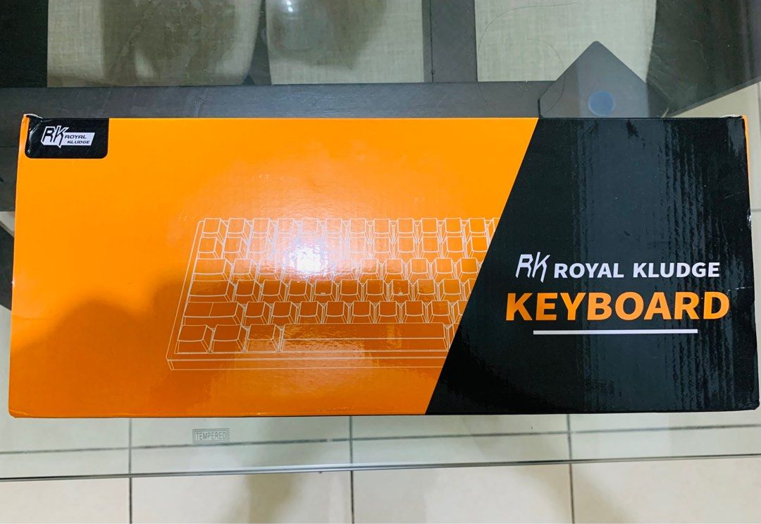 Royal Kludge Keyboard with new caps, Computers & Tech, Parts ...