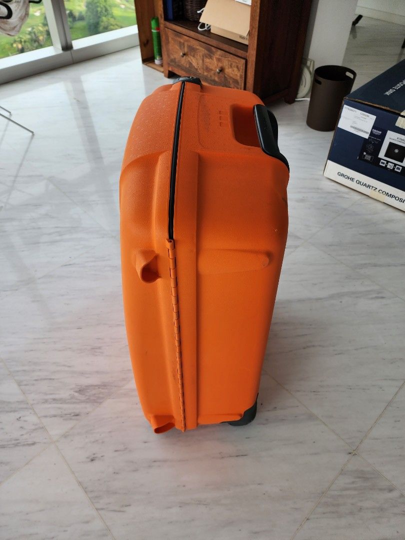 Samsonite Orange, Hobbies & Toys, Travel, Luggage on Carousell