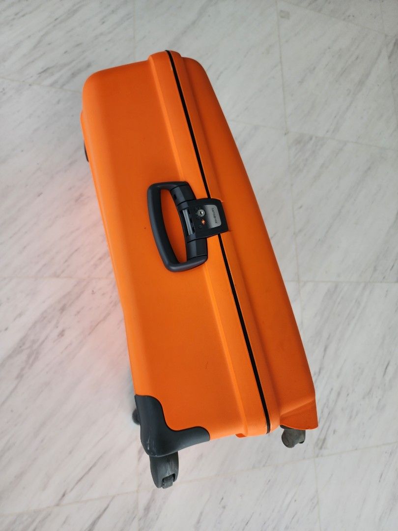 Samsonite Orange, Hobbies & Toys, Travel, Luggage on Carousell