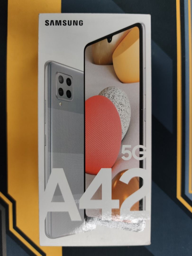 Samsung Galaxy A42 A426B Dual Sim 6GB RAM 128GB 5G (Grey), 手提電話, 手機 ...