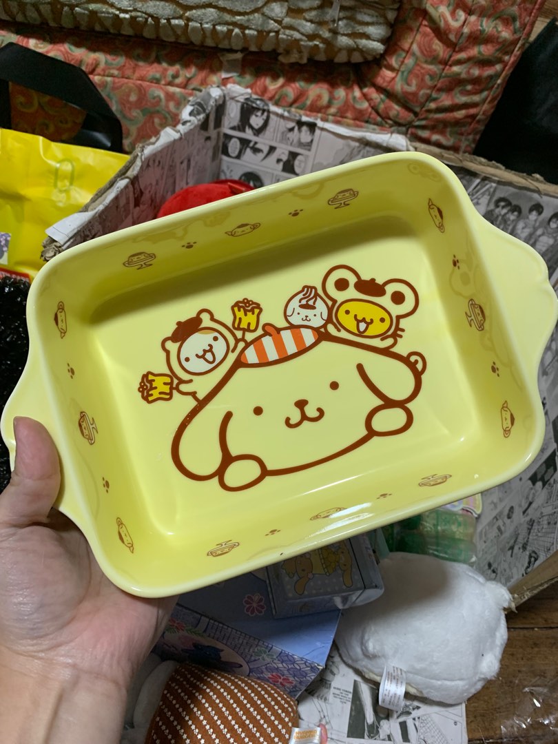 Sanrio: Pompompurin Serving Plate Ceramic on Carousell
