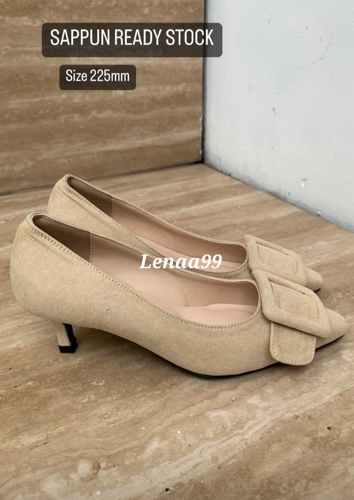 SAPPUN - READY SIZE 35 - Heels merk Korea Terkenal, Fesyen Wanita ...