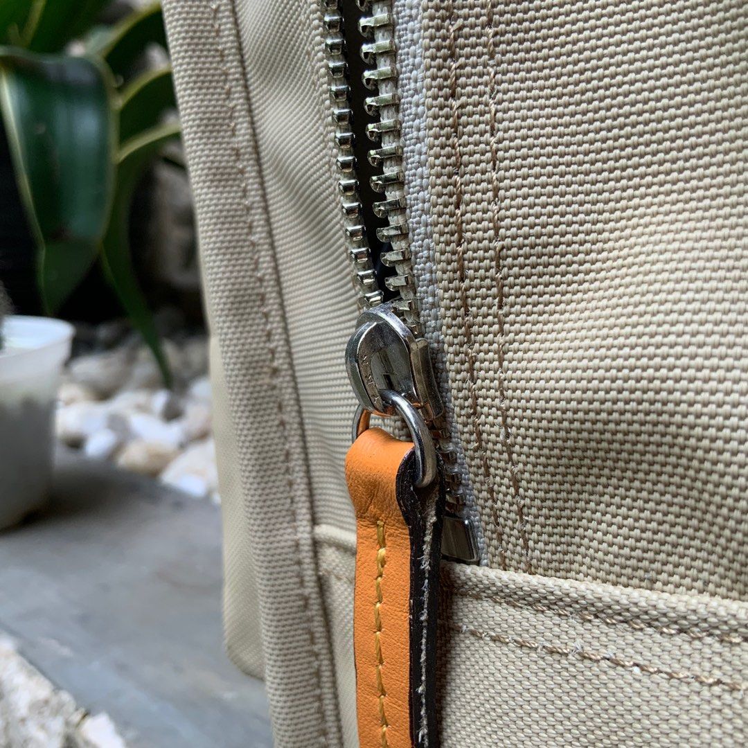 SAZABY MADE IN JAPAN NYLON MIX LEATHER BACKPACK NOT PORTER, Fesyen Pria ...