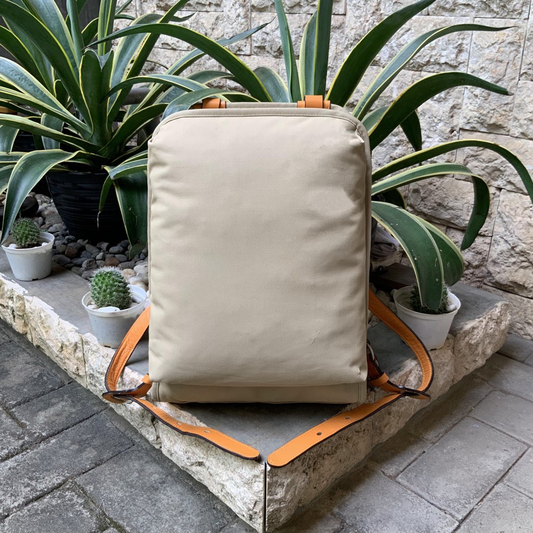 SAZABY MADE IN JAPAN NYLON MIX LEATHER BACKPACK NOT PORTER, Fesyen Pria ...