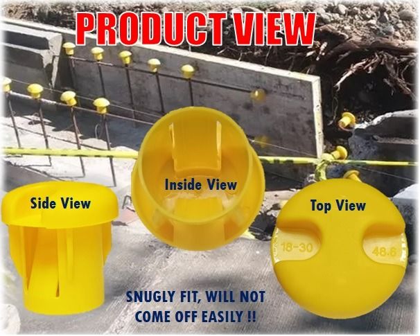 SCAFFOLDING PIPE COVER CAP/ REBAR SAFETY CAP/ PIPE CAP/N MARKING CAP ...