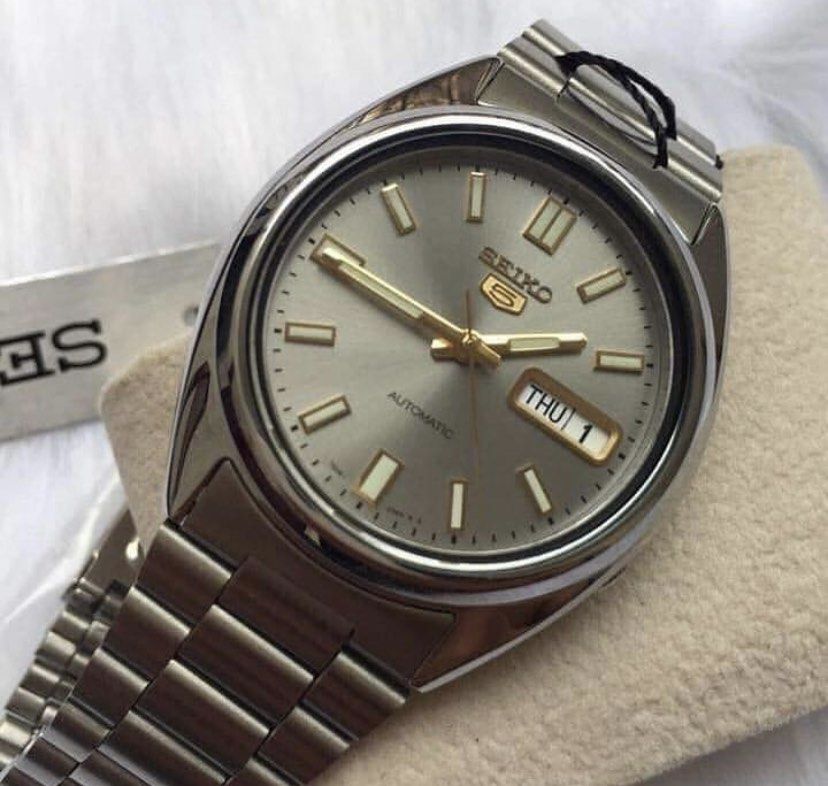 Seiko 5 SNXS75 Automatic Steel Watch Classic SNXS75K Brand New SNXS ...