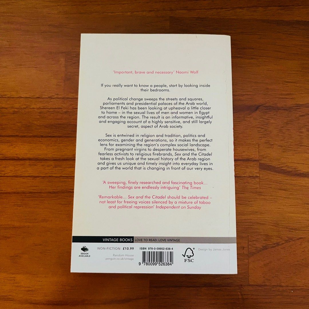 Sex And The Citadel By Shereen El Feki Hobbies And Toys Books