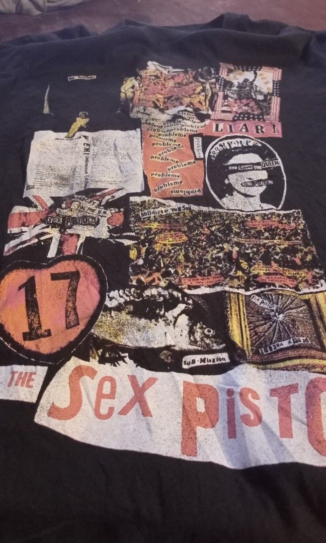 Sex Pistols Uniqlo Shirt S Mens Fashion Activewear On Carousell