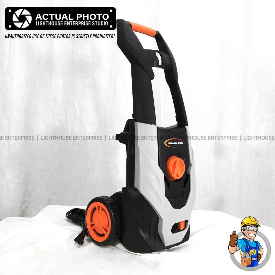 SHARKPRO Portable Pressure Washer Vertical Type 1500W (SPW-1500W ...