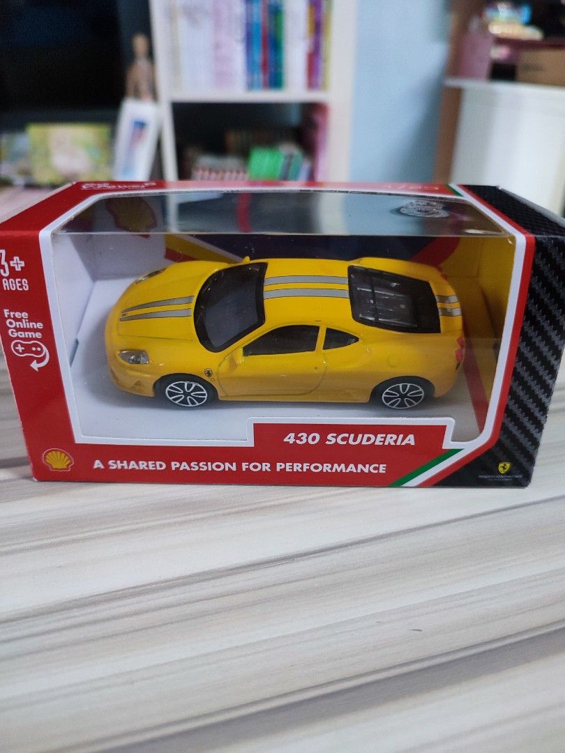 Shell ferrari car, Hobbies & Toys, Toys & Games on Carousell