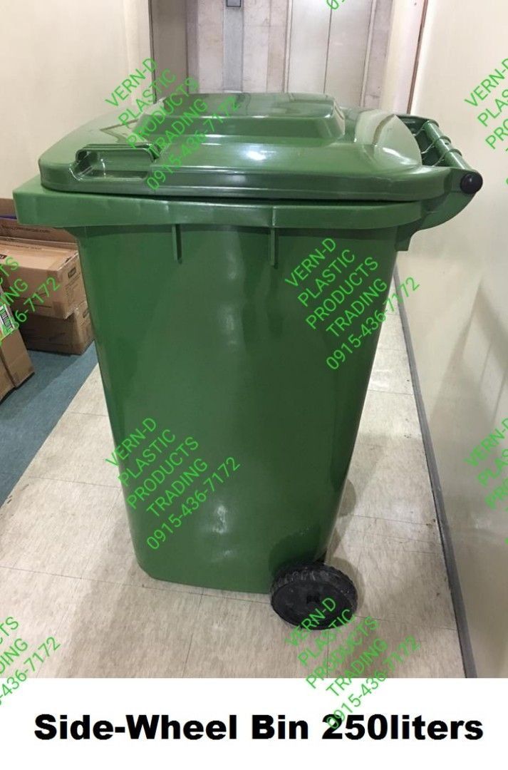 Side Wheel Garbage Bin on Carousell