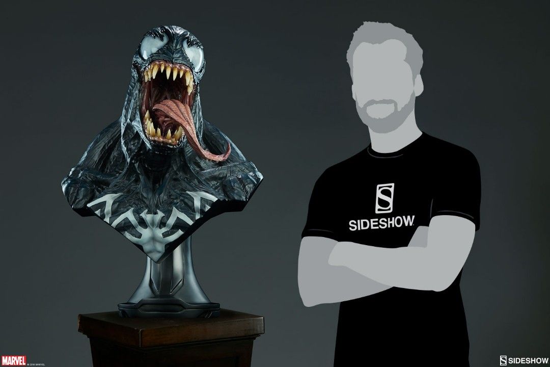 Sideshow venom life-size bust 1:1, Hobbies & Toys, Toys & Games on ...