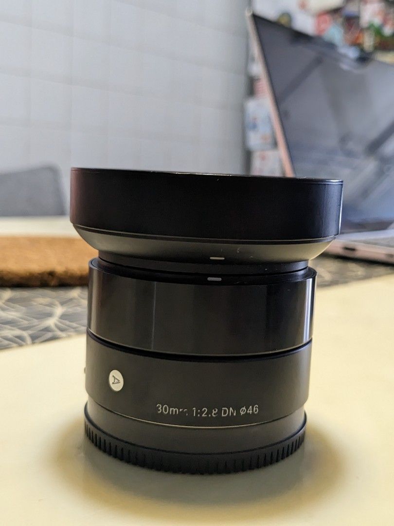 Sigma 30mm E mount camera lens, Photography, Lens & Kits on Carousell