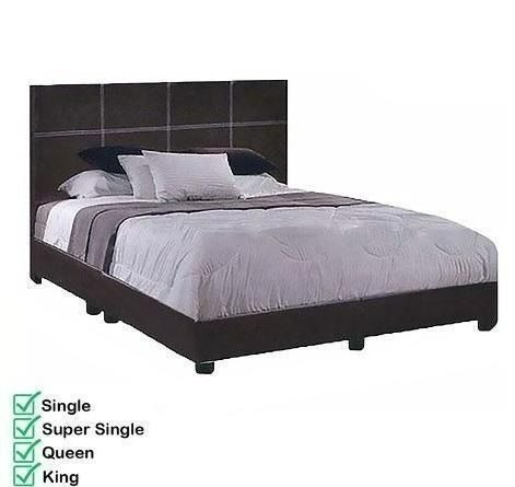 Single | Super Single | Queen Size Bed Frame + Mattress Set, Furniture ...
