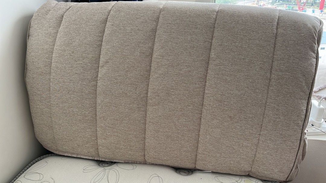 single bed with matress, Furniture & Home Living, Furniture, Bed Frames ...